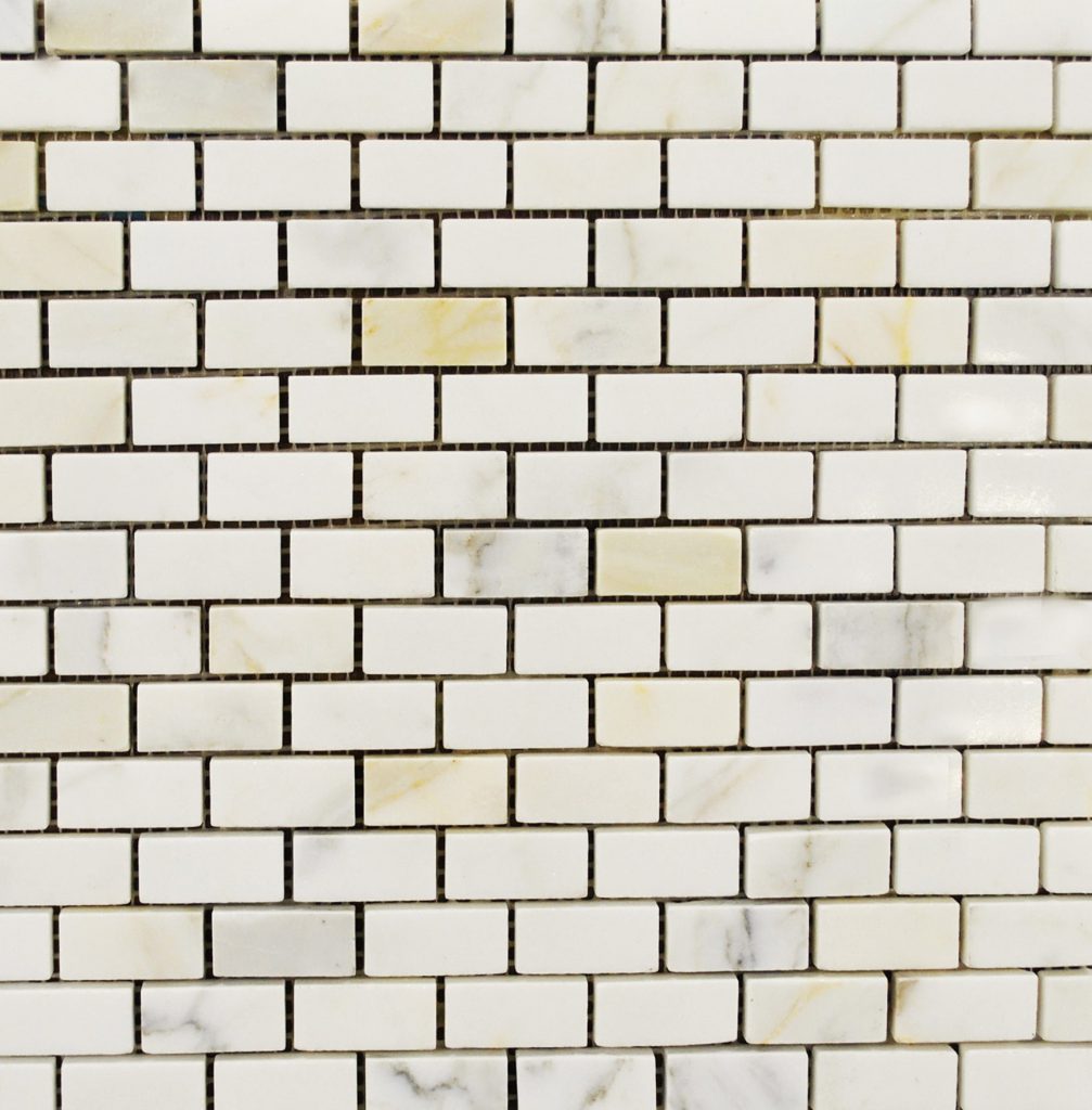 Calacatta Gold Mini-Brick – Marmol Hawaii